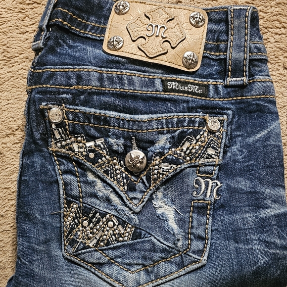 Miss Me | Jeans | Miss Me Embellished Skinny Womens Jeans Size 27 ...